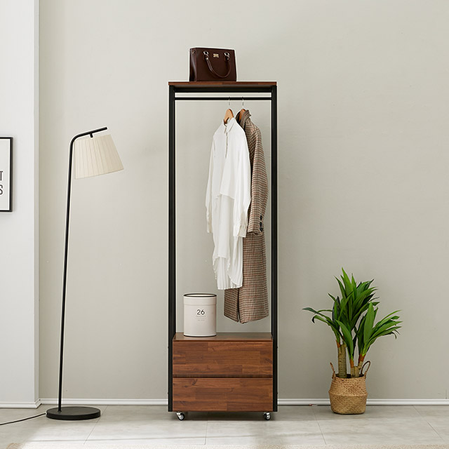 [히트가구] G5160 2단 서랍행거 600 4colors - DOTI 갓생을 위한 올인원 스토어