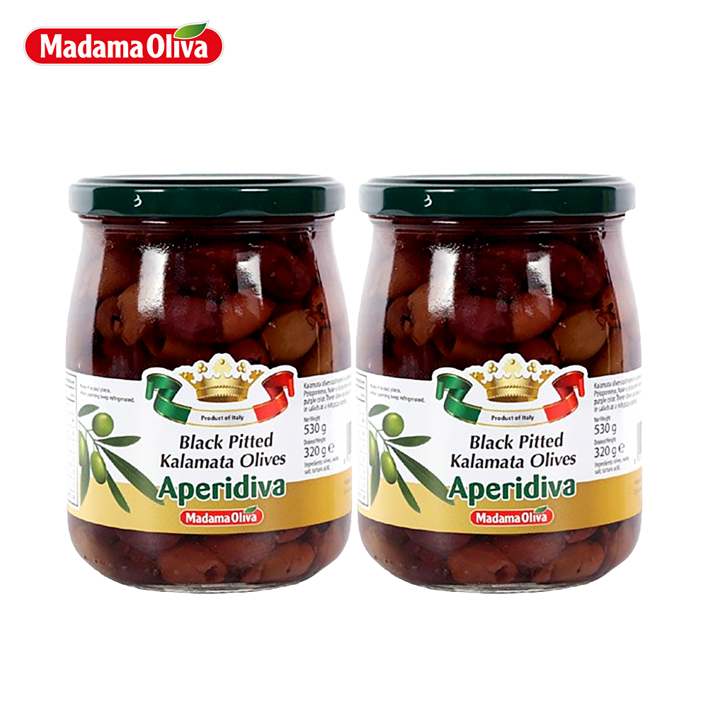 마다마올리바 블랙 피티드 깔라마따530g X 2병 - CJ프레시마켓
