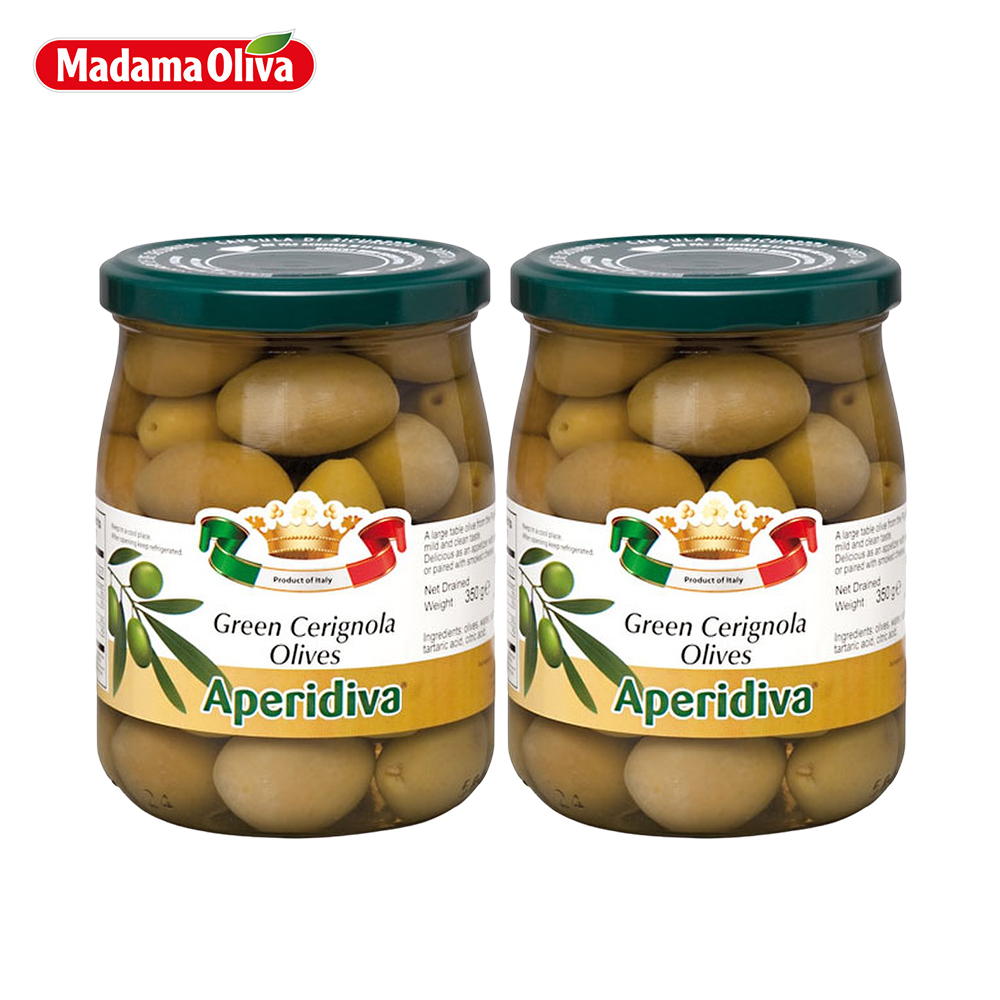 마다마올리바 그린 체리놀라 올리브 350g X 2병 - CJ프레시마켓