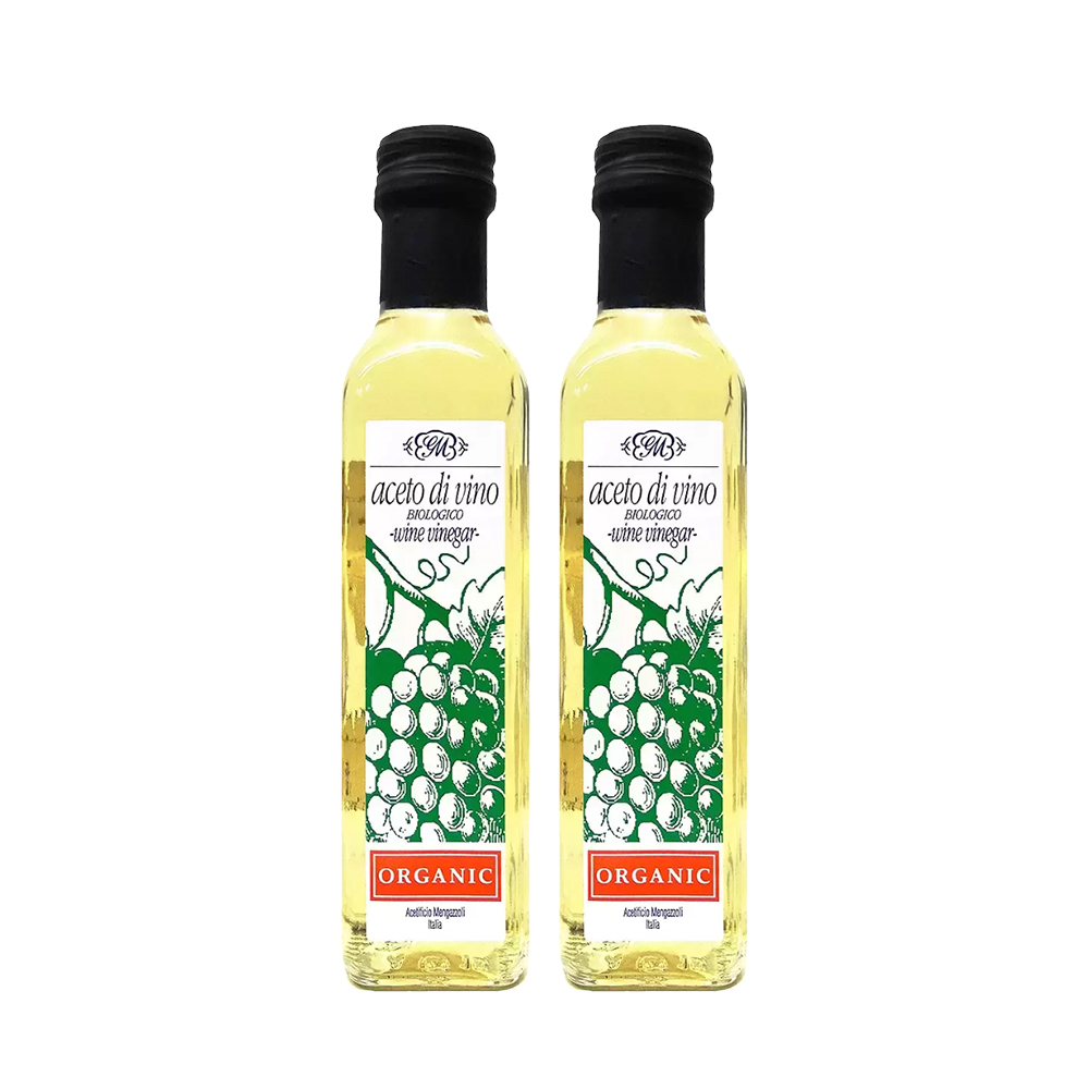 멩가졸리 화이트비네가 유기농 250ml X 2병 드레싱 - CJ프레시마켓