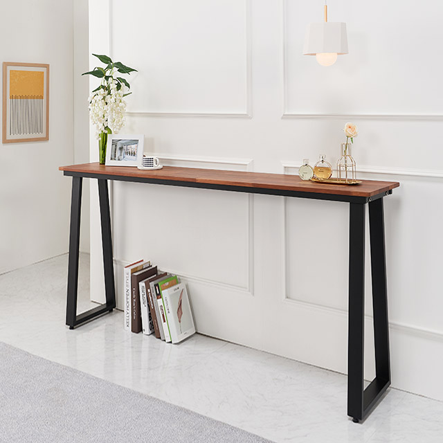 [히트가구] CZ3113 멀바우 원목 바테이블 1800 2colors - DOTI : 인테리어 전문 종합쇼핑몰