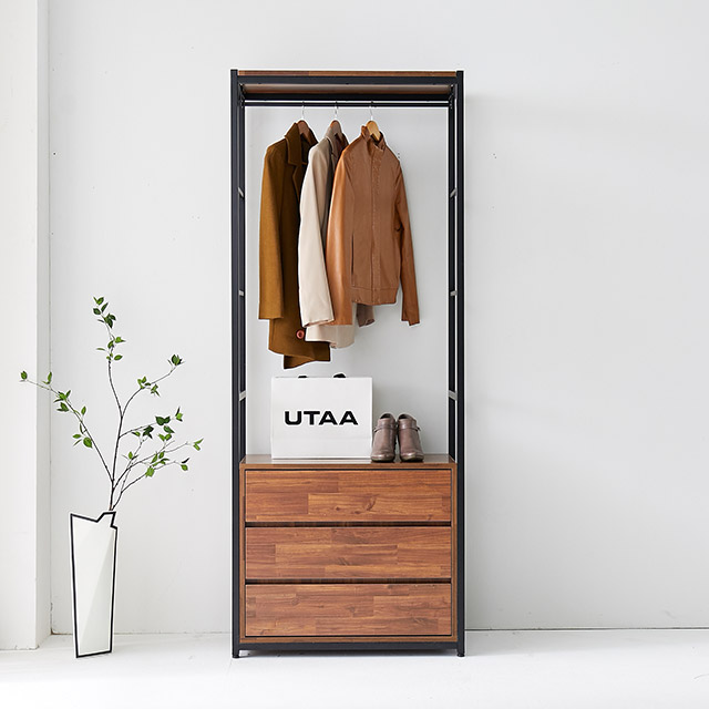 [히트가구] G5354 스틸 시스템 행거 E 800 4colors - DOTI 갓생을 위한 올인원 스토어