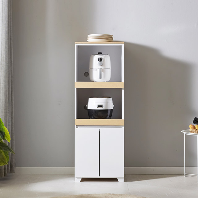 [히트가구] H1151 2단 수납 렌지대 500 2colors - DOTI : 인테리어 전문 종합쇼핑몰